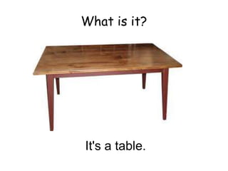 CLASSROOM OBJECTS | PPTX