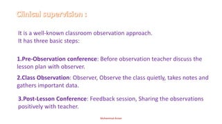 Classroom observation | PPTX