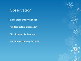 Classroom observation final presentation | PPTX