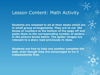 Classroom observation final presentation | PPTX