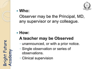 Classroom Observation MD Ahamdzai | PPT