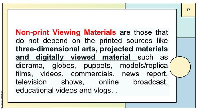 Classroom Observation No. 2_ Types of Viewing Materials.pptx