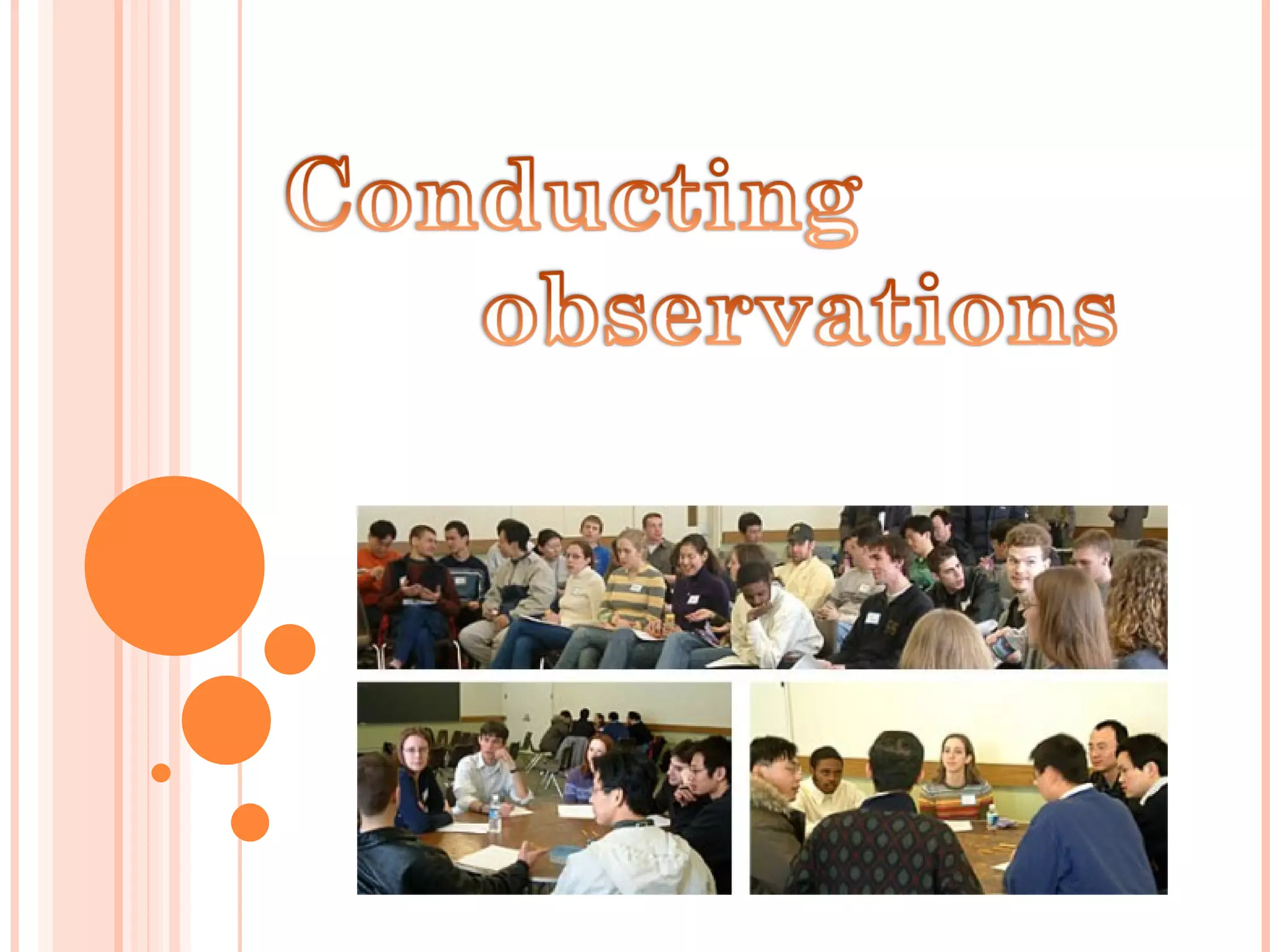 Classroom Observation Techniques | PPT