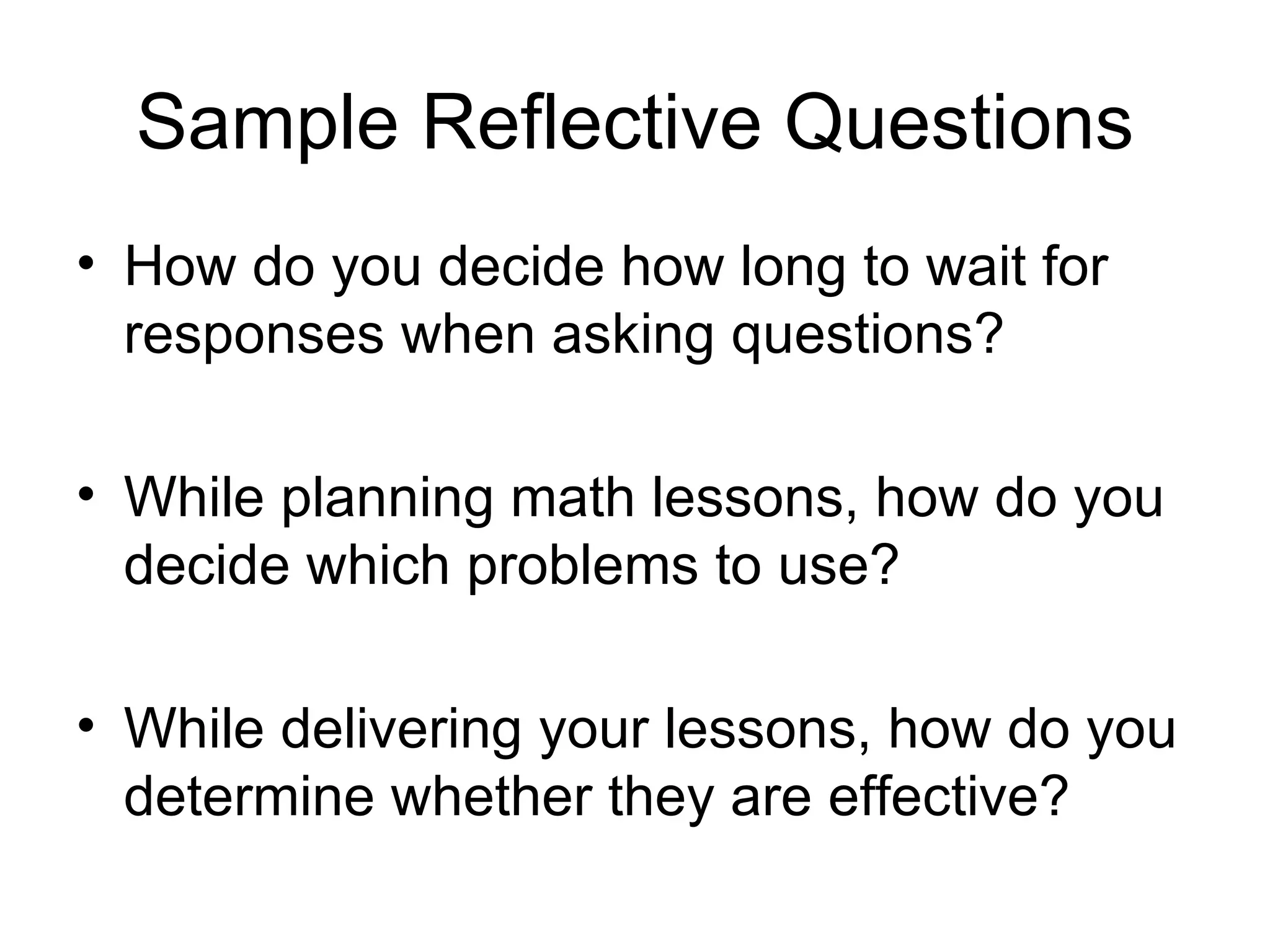 Classroom Observation Techniques | PPT
