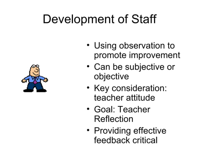 Classroom Observation Techniques | PPT