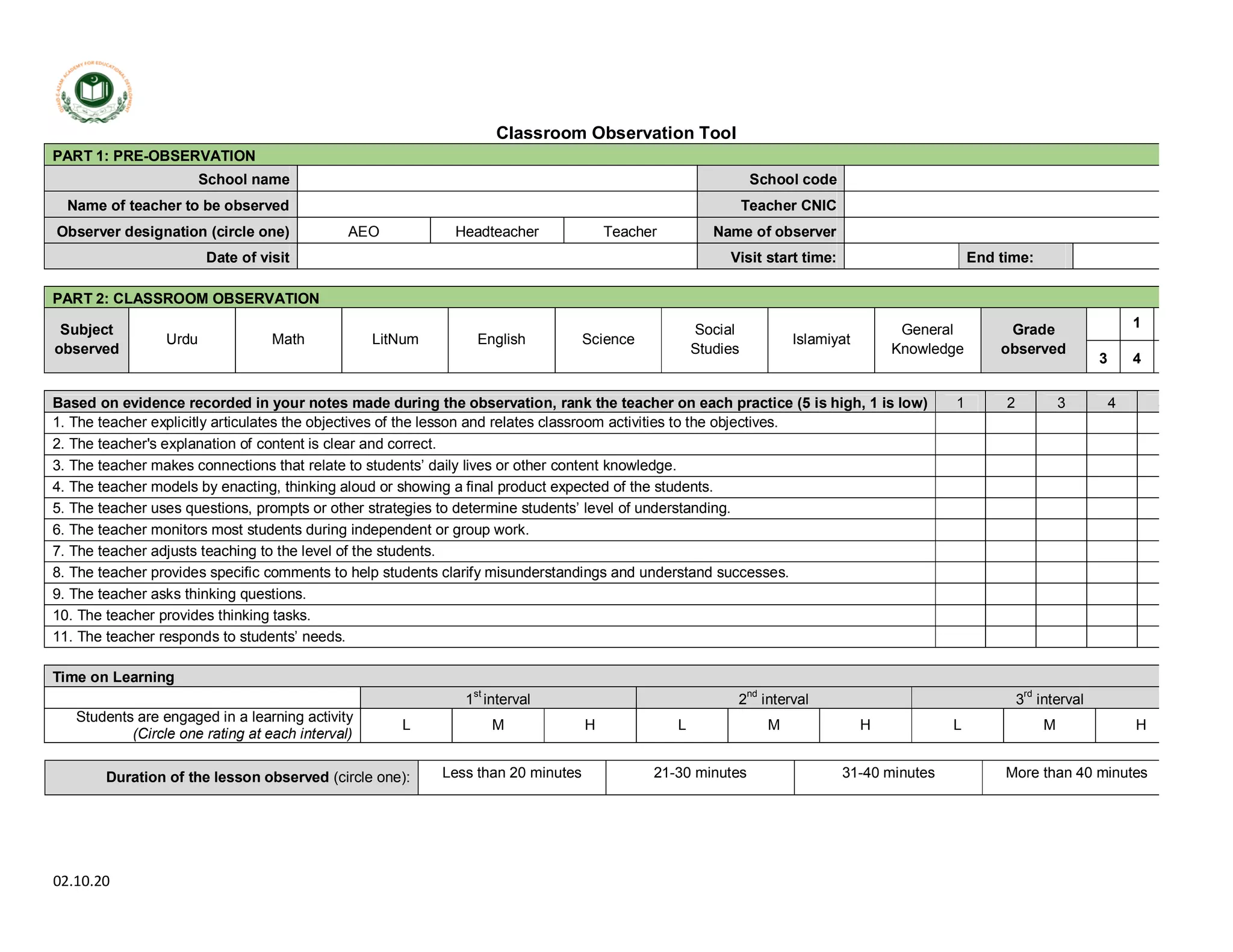 Classroom observation tool 02.10.2020.pdf
