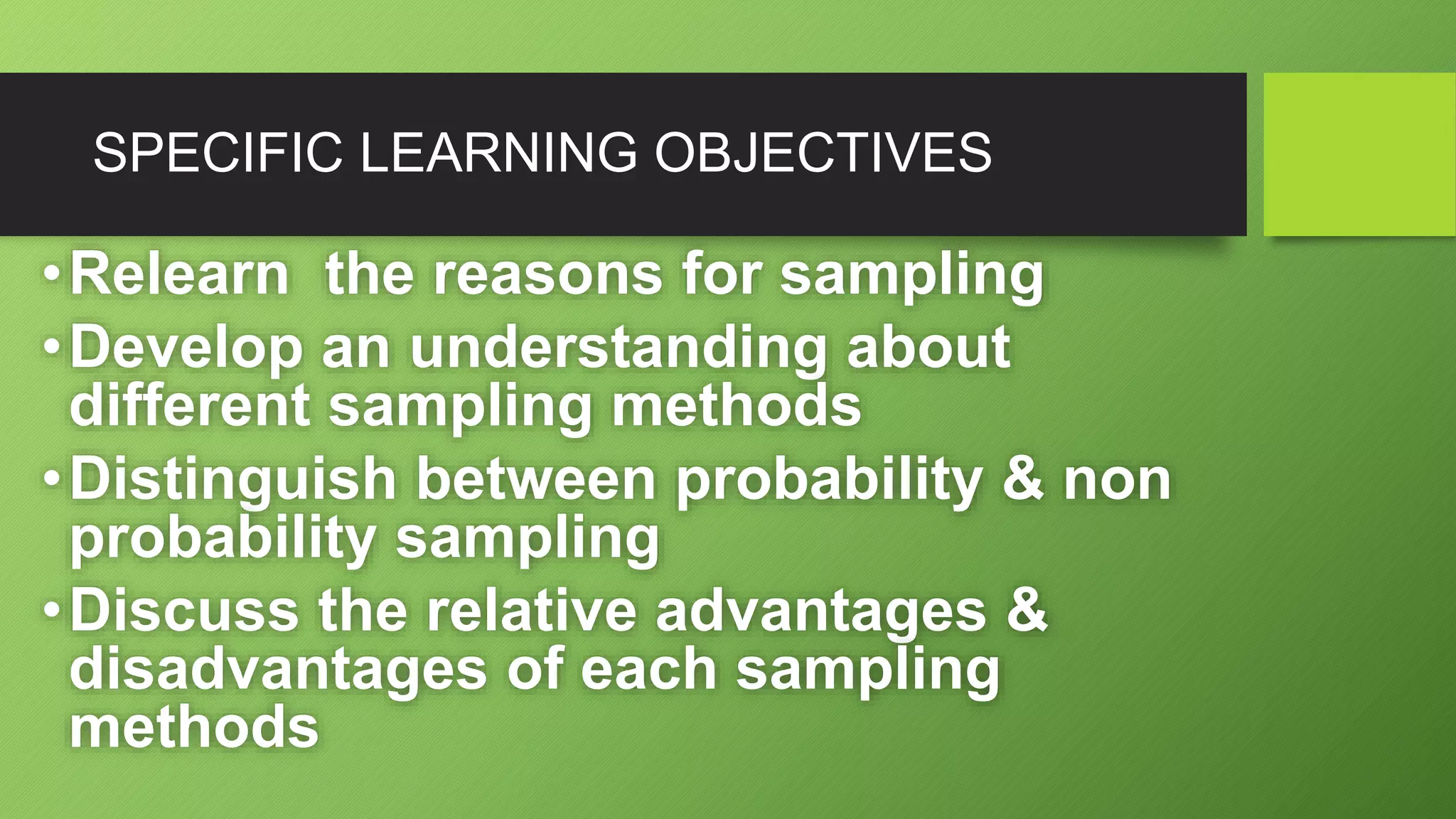 Classroom Obsevation- 4 SAMPLING METHODS.pptx