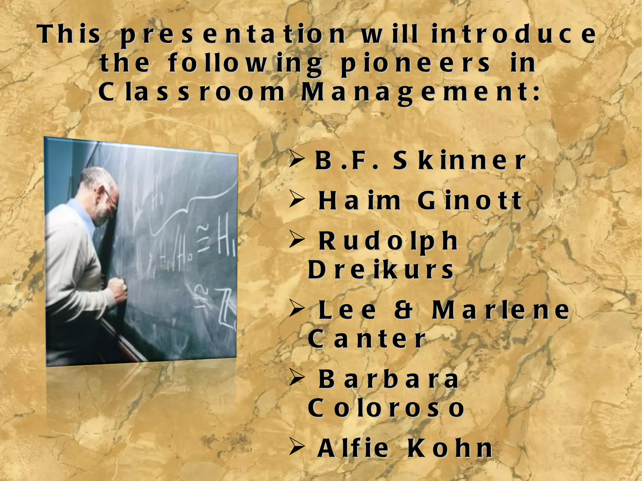 20th & 21st Century Classroom Pioneers | PPT