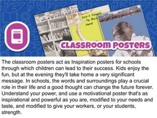Classroom posters to increase performance of students | PPTX