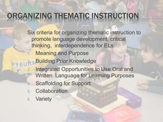 Classroom Practices for English Learners (ELs) Instruction | PPTX