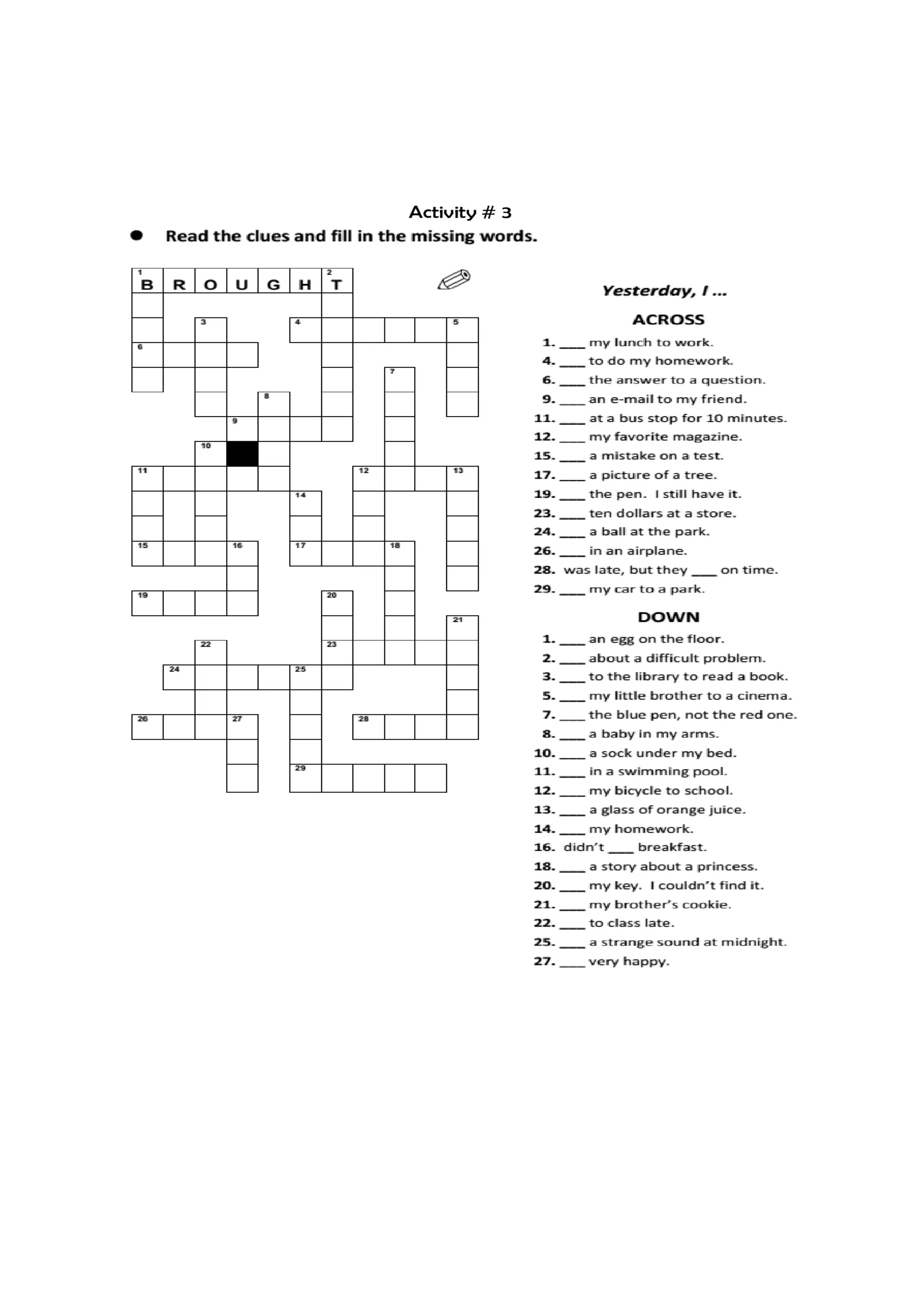 Classroom practice through activities | PDF