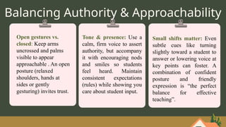 Classroom Presence & Teacher Authority.pptx