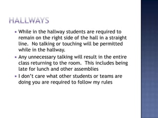 Classroom procedures | PPT