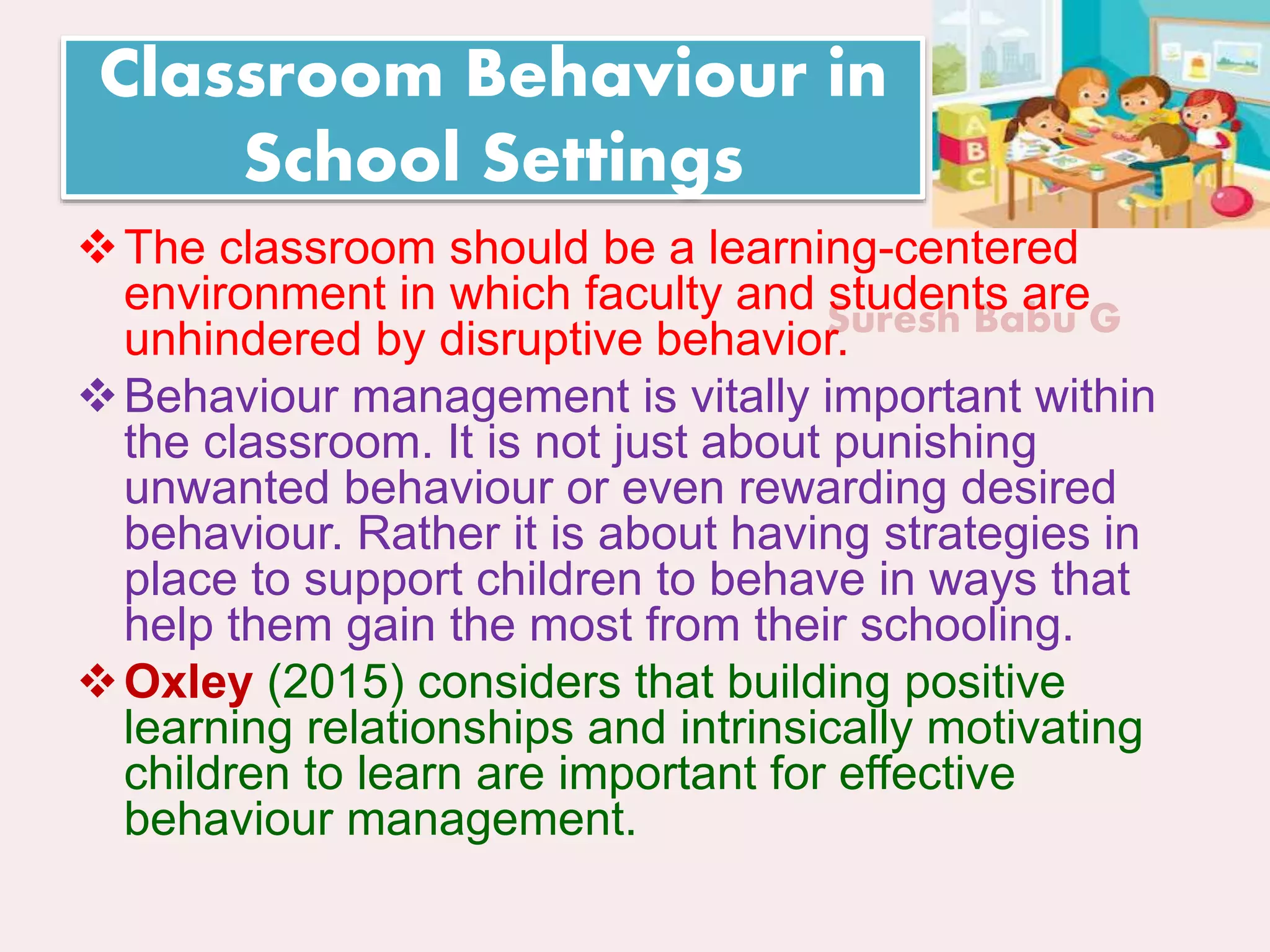 Classroom Psychology | PPTX
