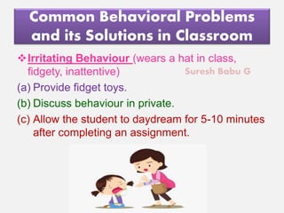Classroom Psychology | PPTX