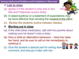 Classroom Psychology | PPTX