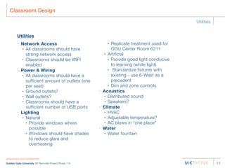 Classroom redesign 130211 | PDF | Education industry | Industries