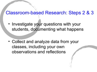 Classroom Research | PPT