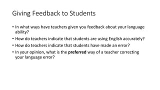 Classroom research lesson 3 | PPTX