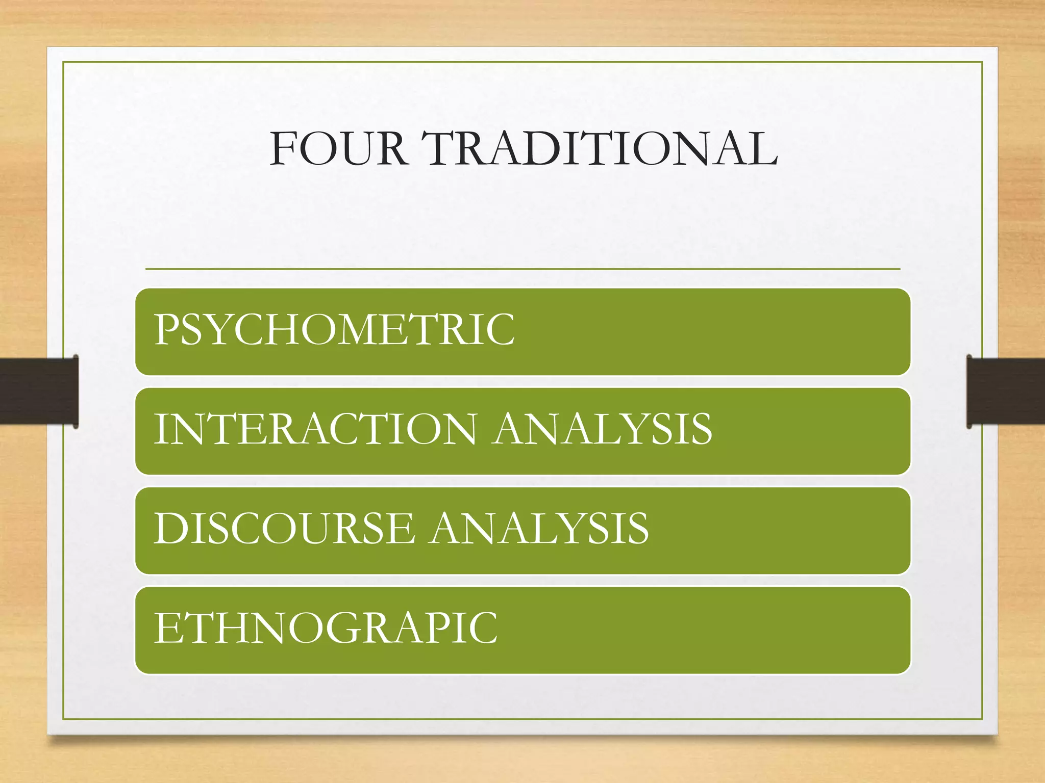 Classroom research method | PPTX