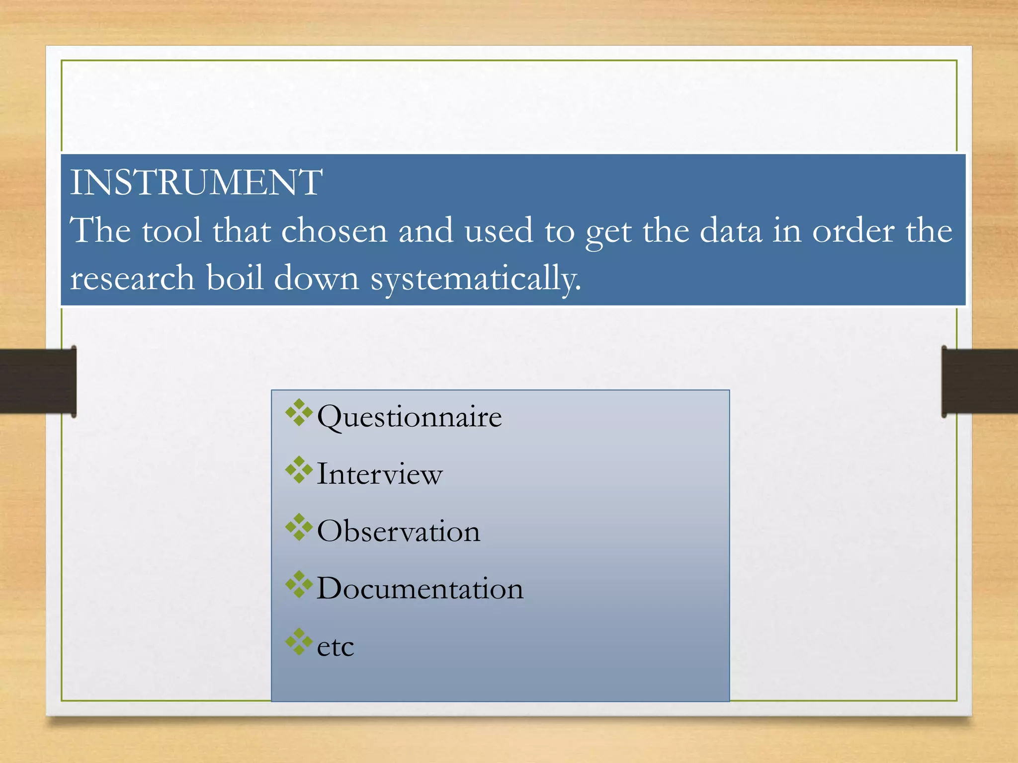 Classroom research method | PPTX