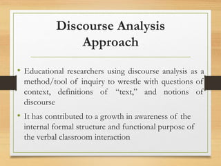 Classroom research method | PPTX