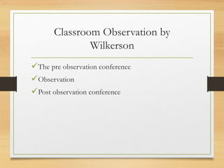 Classroom research method | PPTX