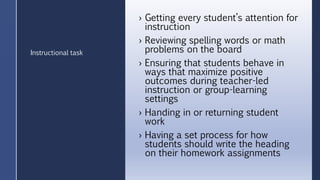 Classroom routines | PPTX