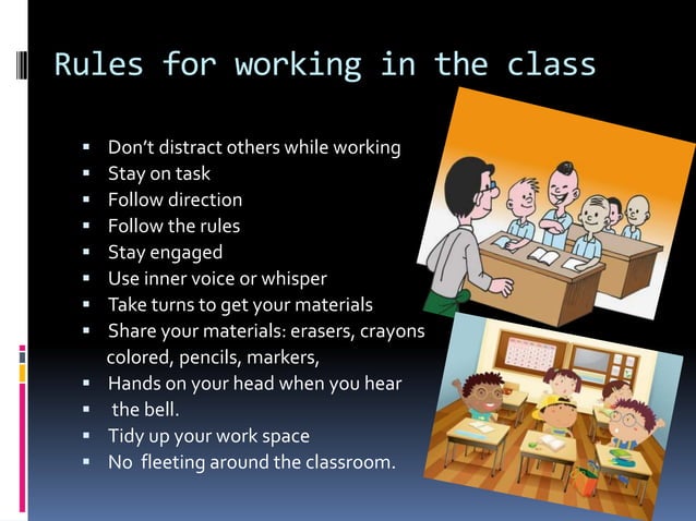 Classroom routines, rules and procedure, | PPTX | Homework and Study ...