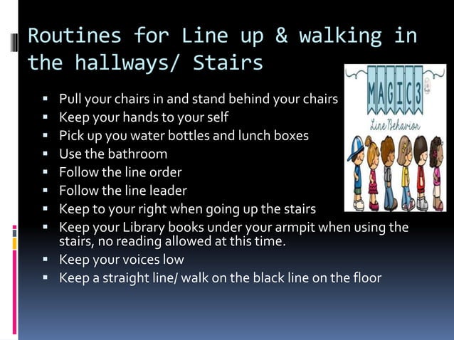 Classroom routines, rules and procedure, | PPTX | Homework and Study ...