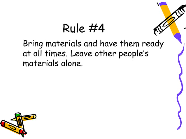 Classroom rules | PPT