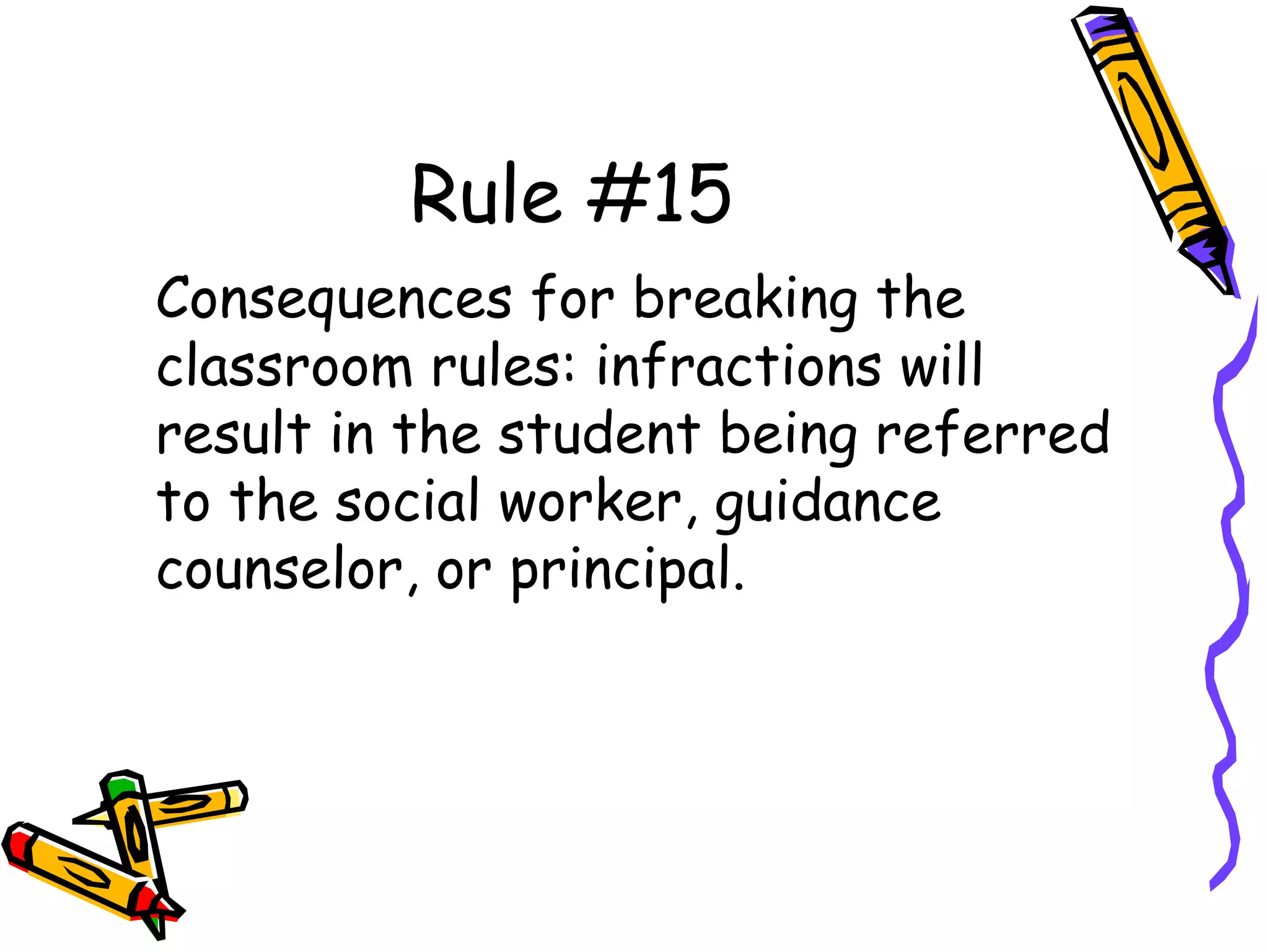 Classroom rules | PPT