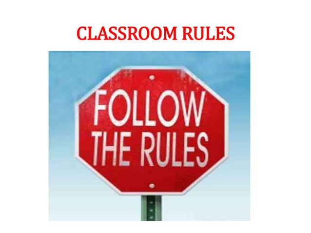 Classroom rules | PPT