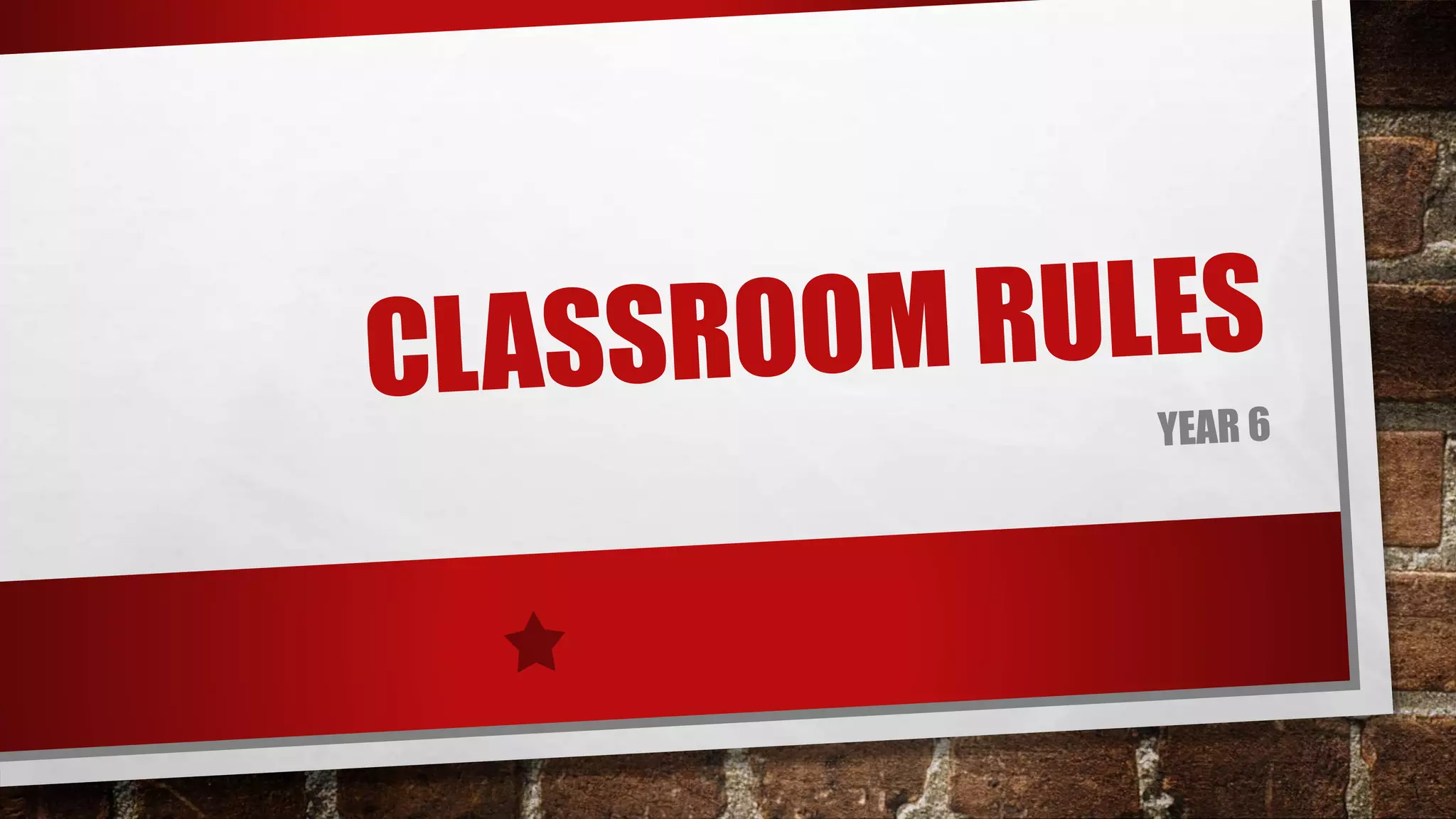 Classroom rules | PPT