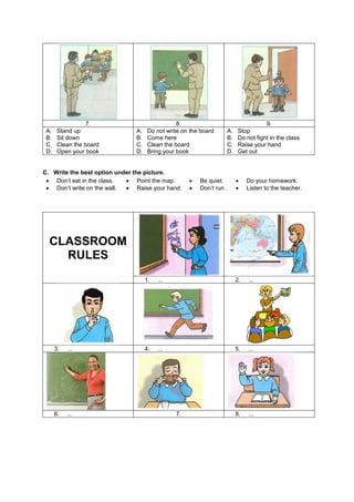 Classroom rules | PDF