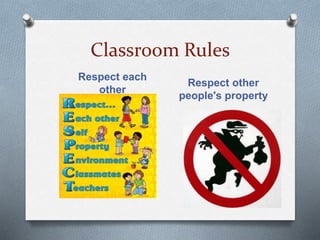 Classroom rules | PPTX