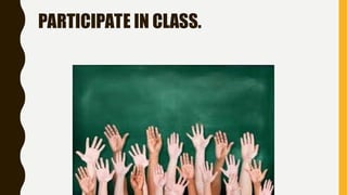 Grade 9 School Year 2024 -2025 Class Rules | PPT