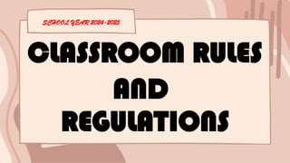 Classroom Rules for Students PowerPoint Presentation | PPT