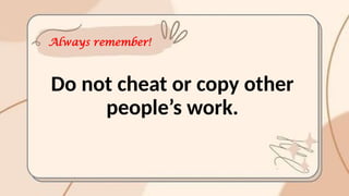 Classroom Rules for Students PowerPoint Presentation | PPT