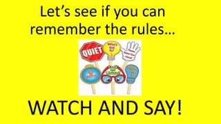 Classroom rules 2016 | PPTX
