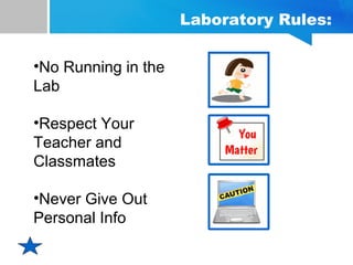 ICT:Classroom rules and expectations | PPT