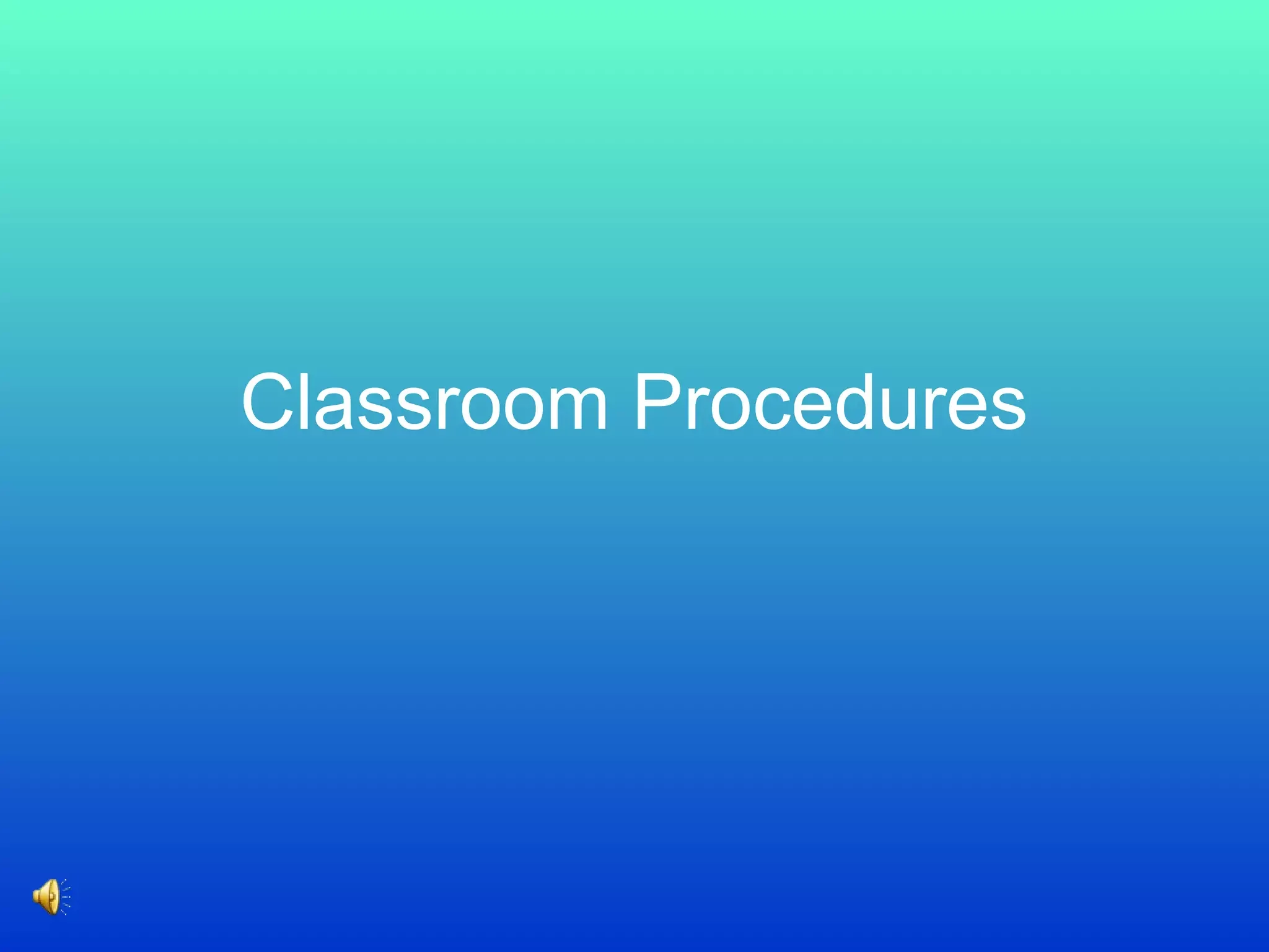 Classroom MANAGEMENT | PPT