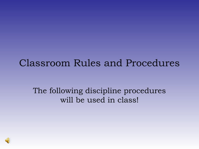 Classroom MANAGEMENT | PPT