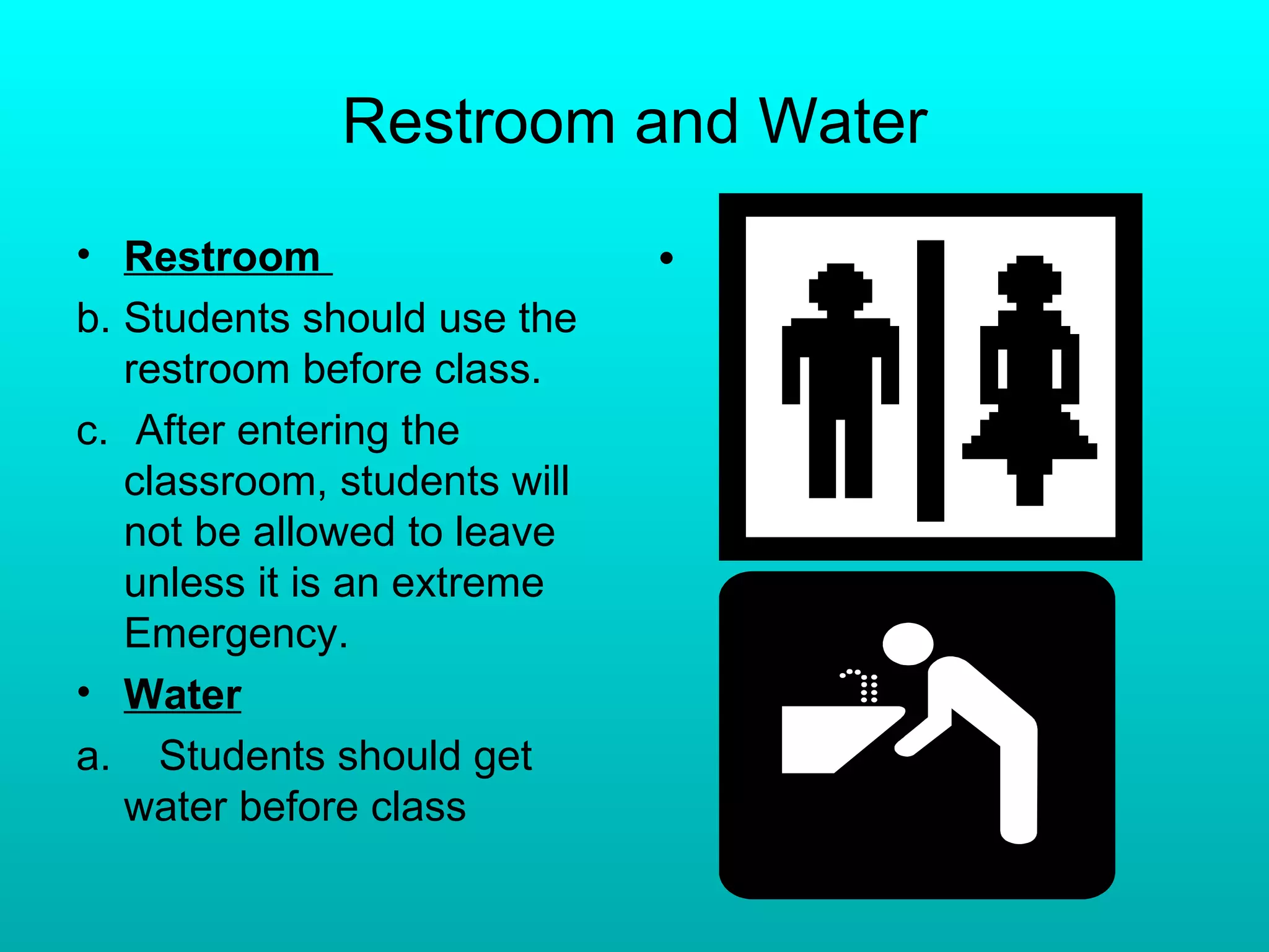 Classroom rules and procedures | PPT