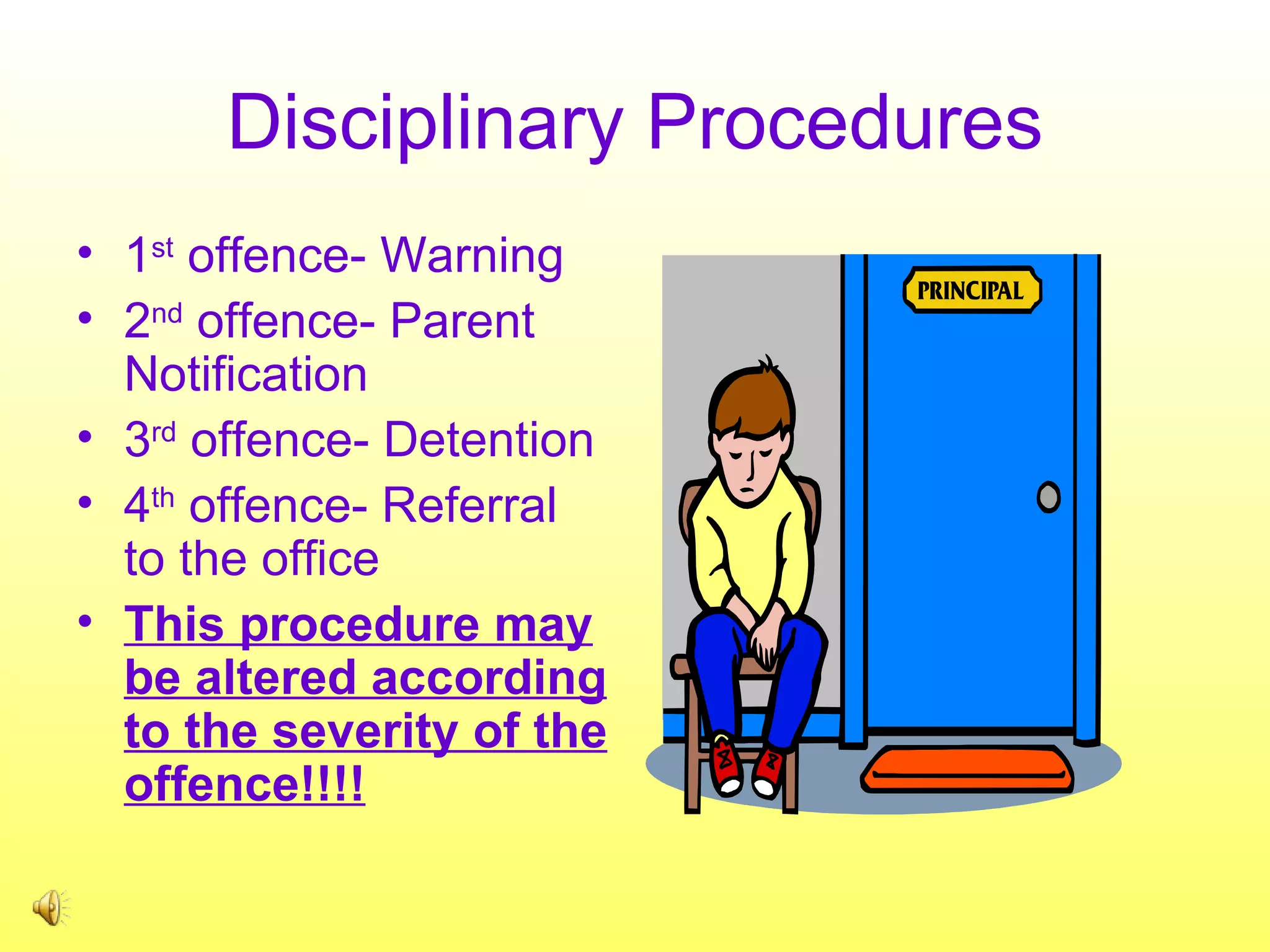 Classroom rules and procedures | PPT