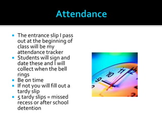 Classroom rules and routines 2011 | PPT