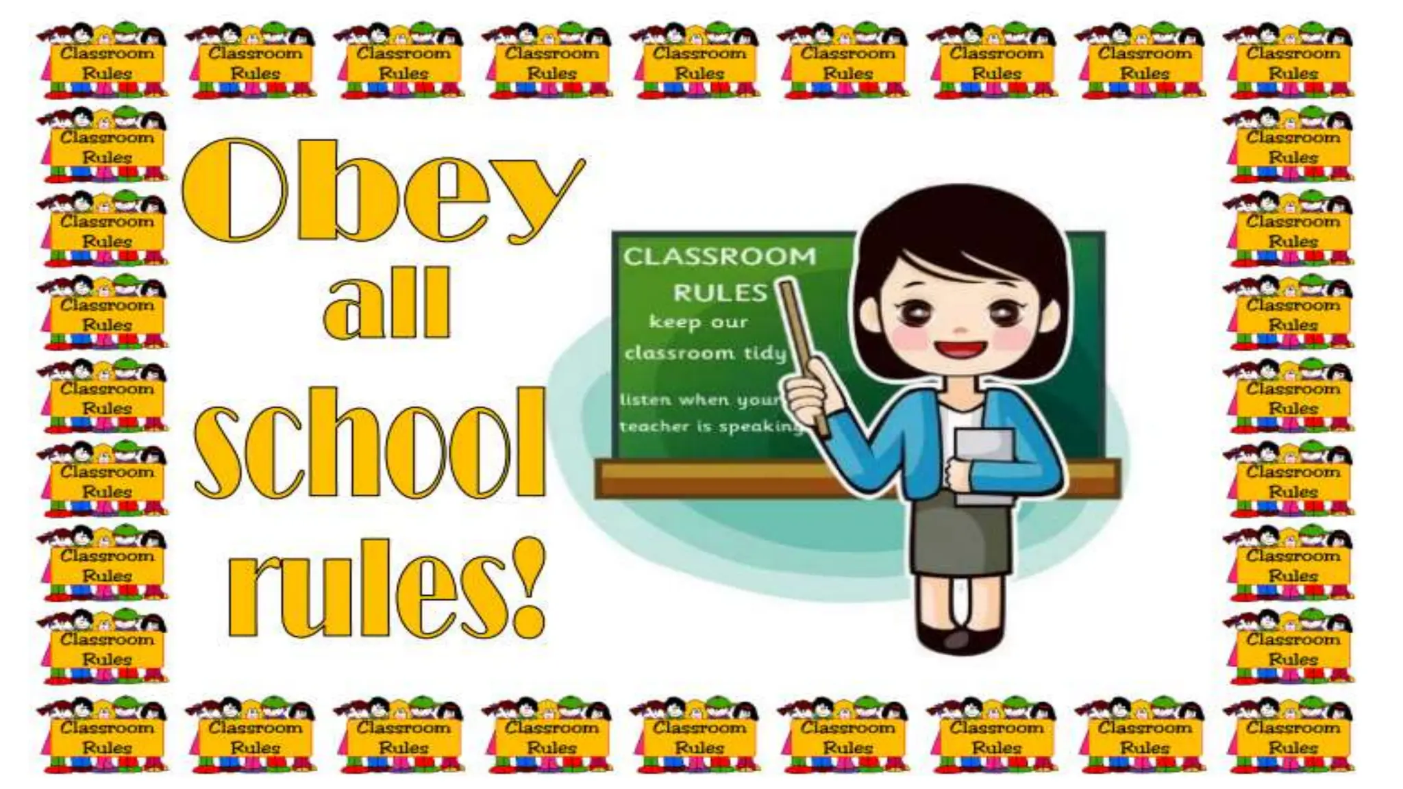 classroom rules for grades five students | PPT