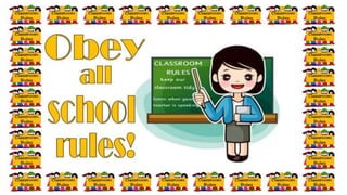 classroom rules for grades five students | PPT