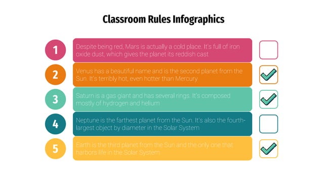 Classroom Rules Infographics by Slidesgo.pptx