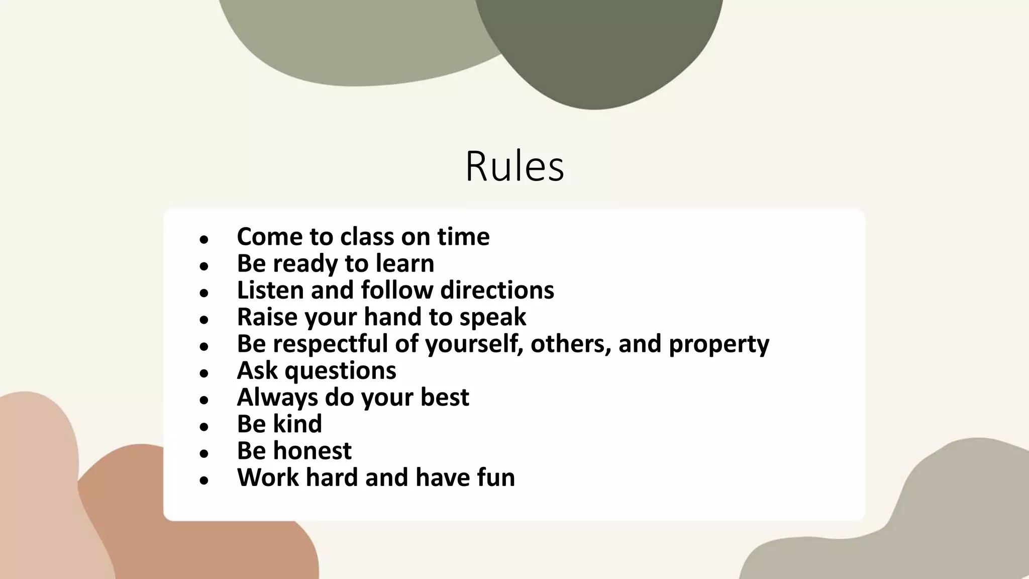 Classroom Rules, Procedures, & Expectations.pptx